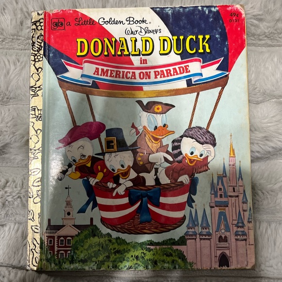 Little Golden Book | Accents | Disneys Donald Duck In America On Parade ...
